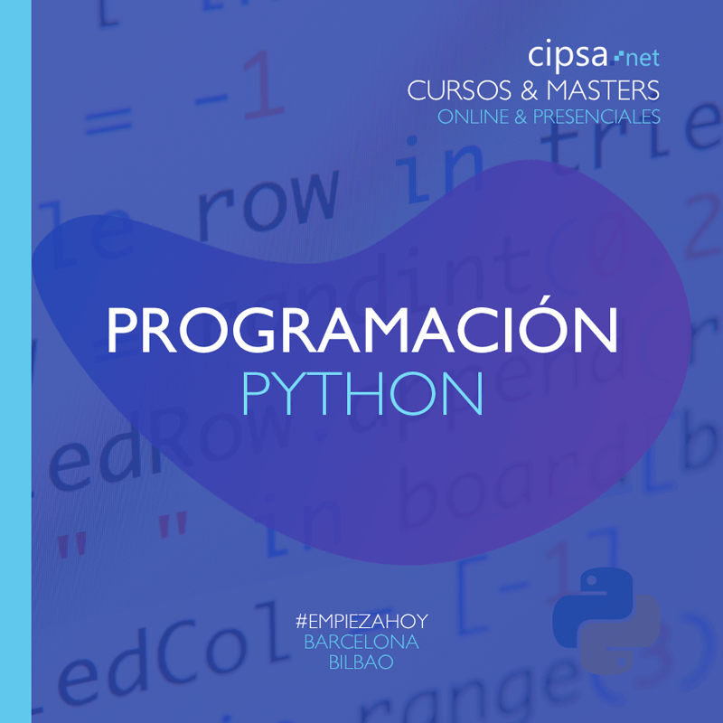 Curso Python | Barcelona y Bilbao