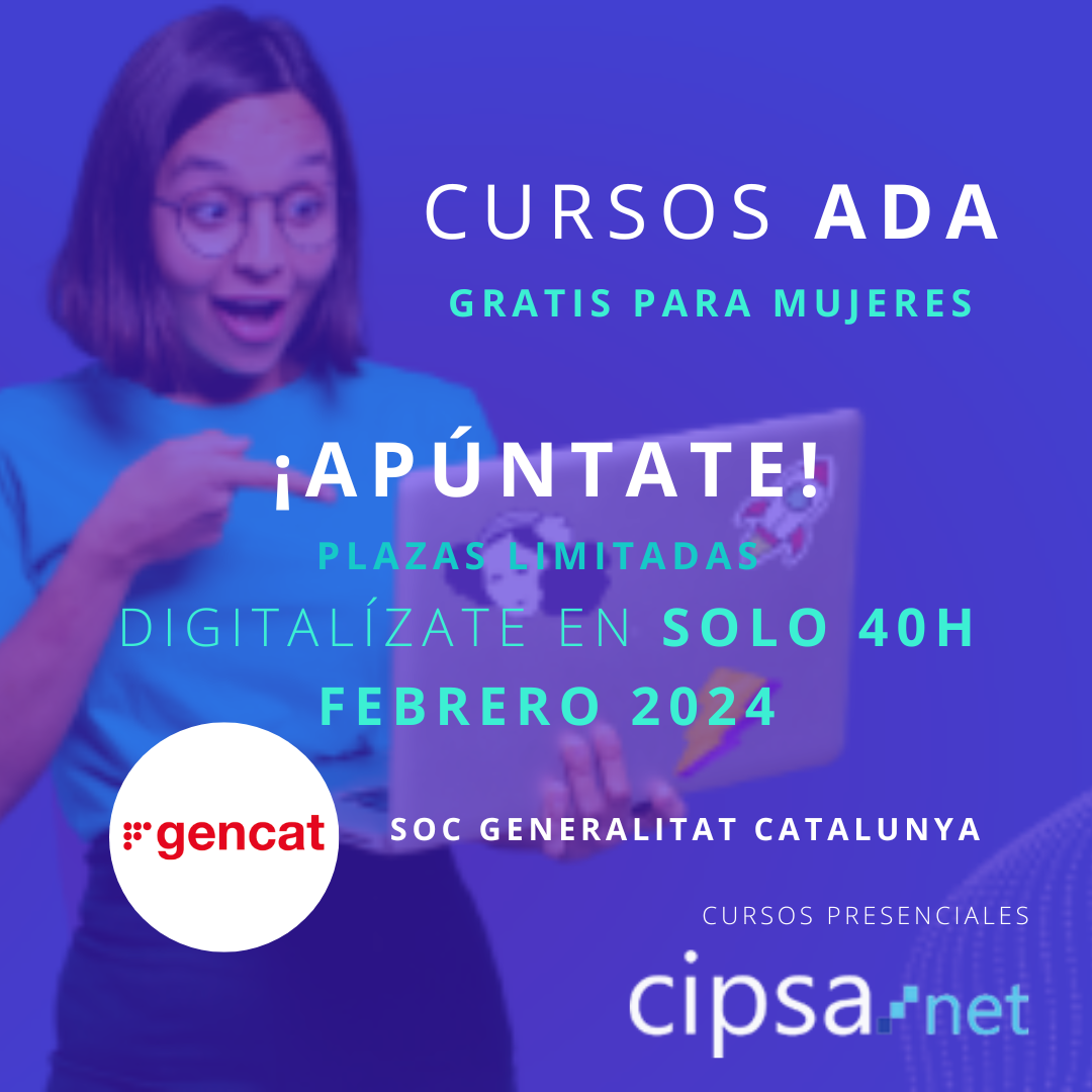 Cursos ADA mujeres gratuitos