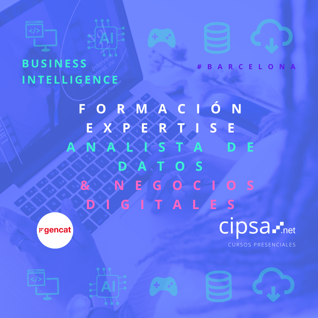 Formación expertise Business Intelligence curso intensivo analista de datos