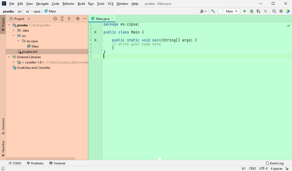 Introducción al IDE IntelliJ IDEA APPS JAVA (Parte 1)
