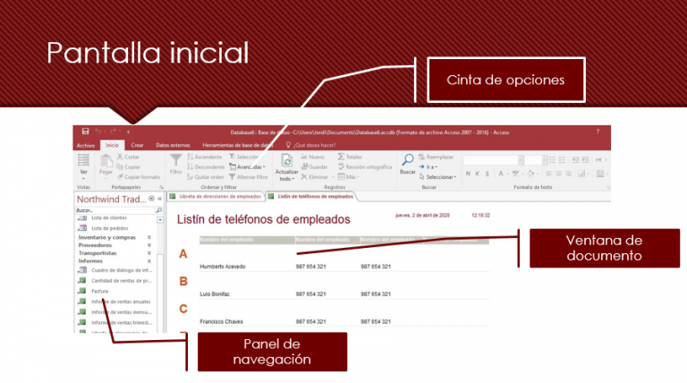 Creación de Bases de Datos en Access